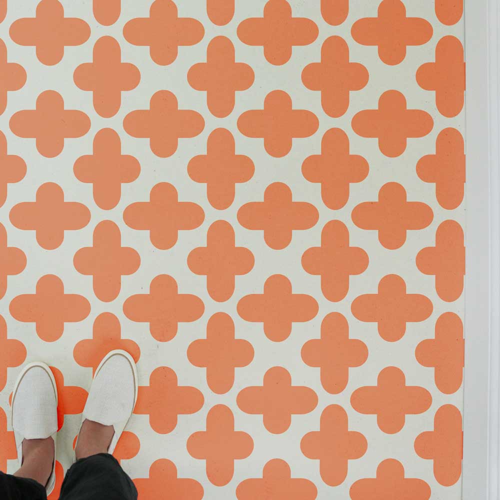 quatrefoil pattern stencil