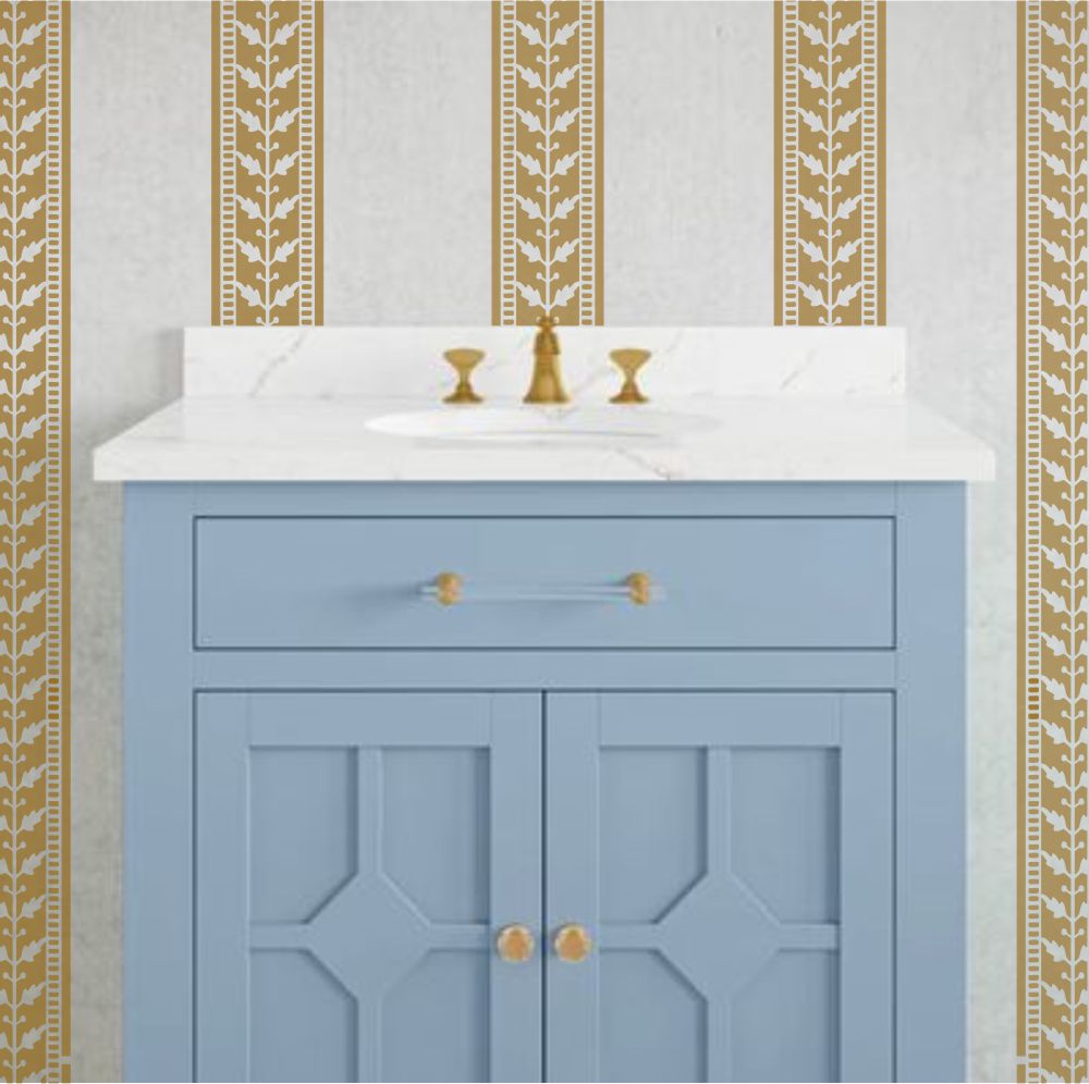 Bathroom Stencils: Be Creative With Bathroom Wall Stencils