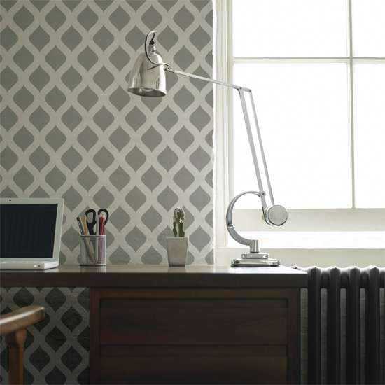 Wall Stencils for Office Decor