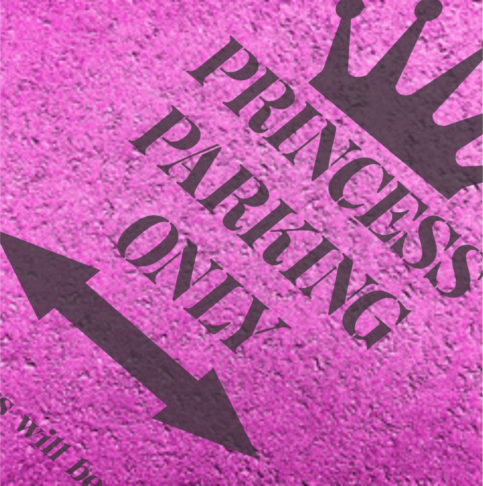 Senior Parking Spot Stencils | Designer Stencils