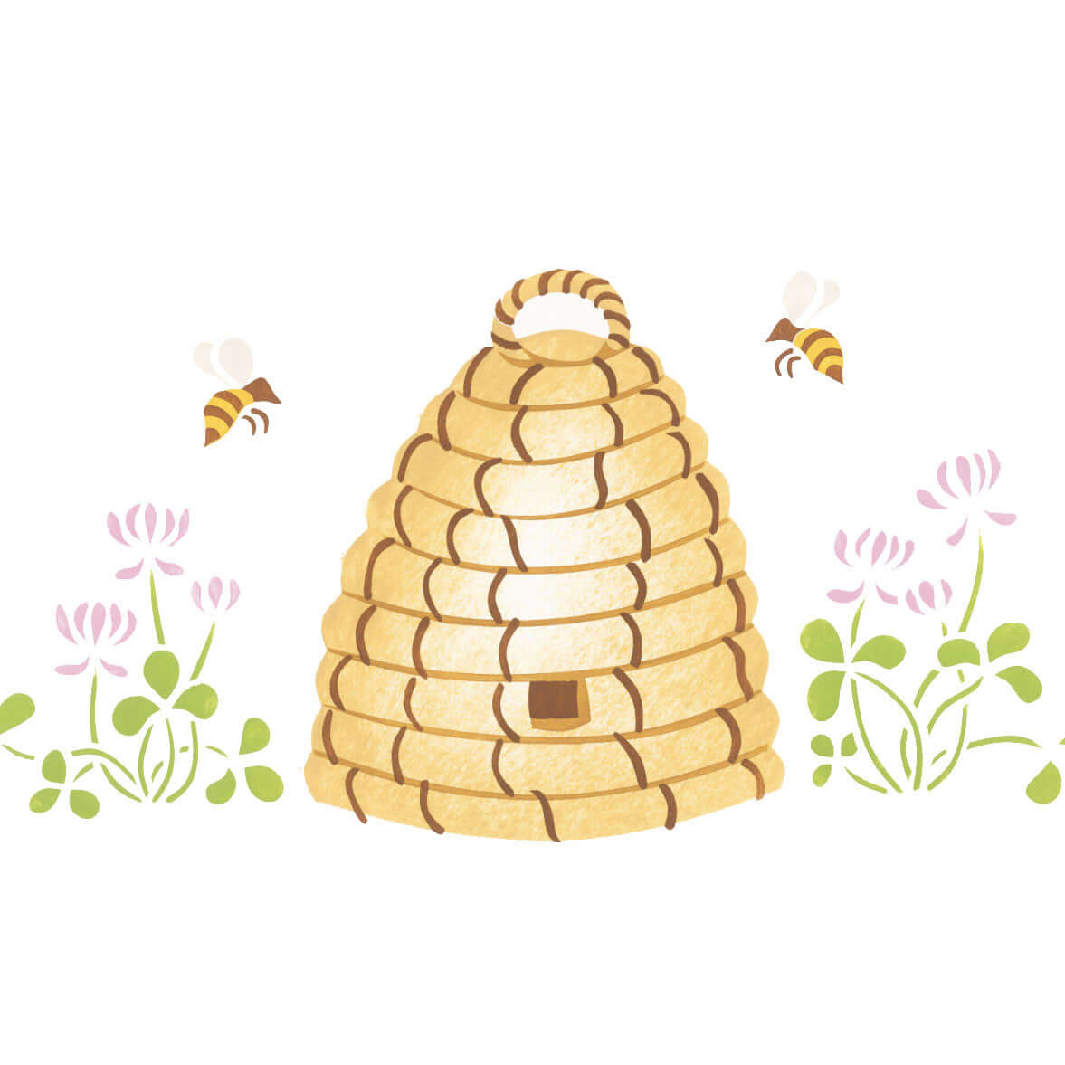 Beehive Stencil Border | Designer Stencils