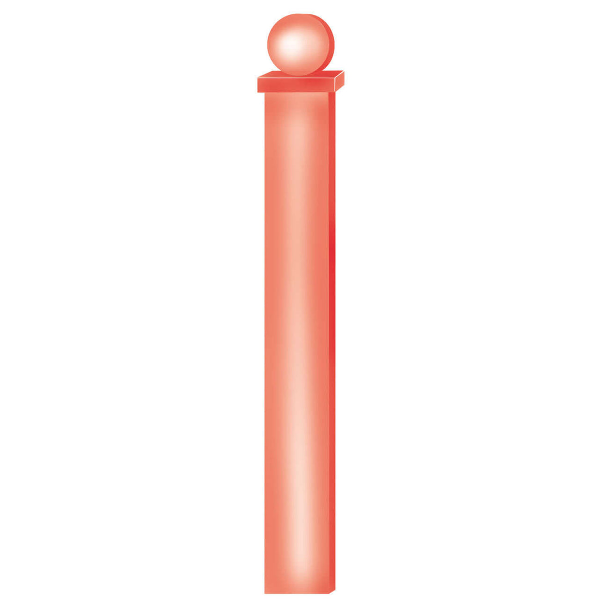 Wooden Picket Post Stencil for Walls