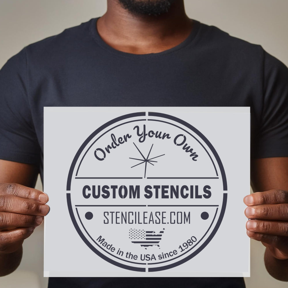 Custom and Logo Stencils | Designer Stencils
