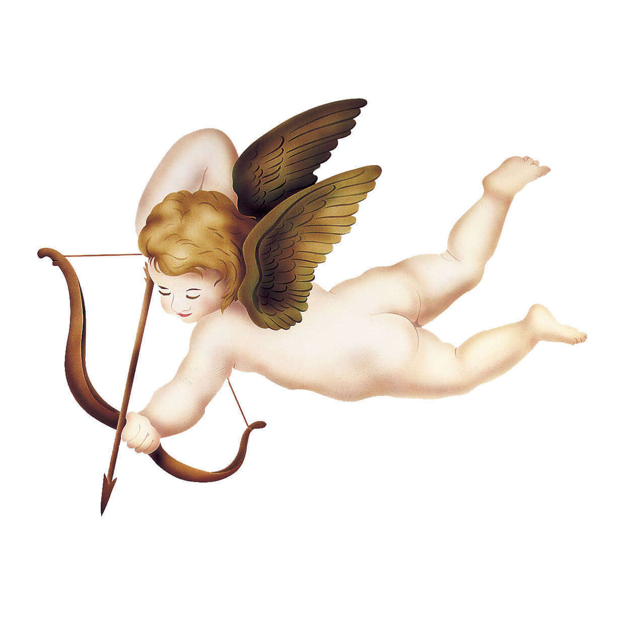 Raphael's Cherub Stencil | The Mad Stencilist