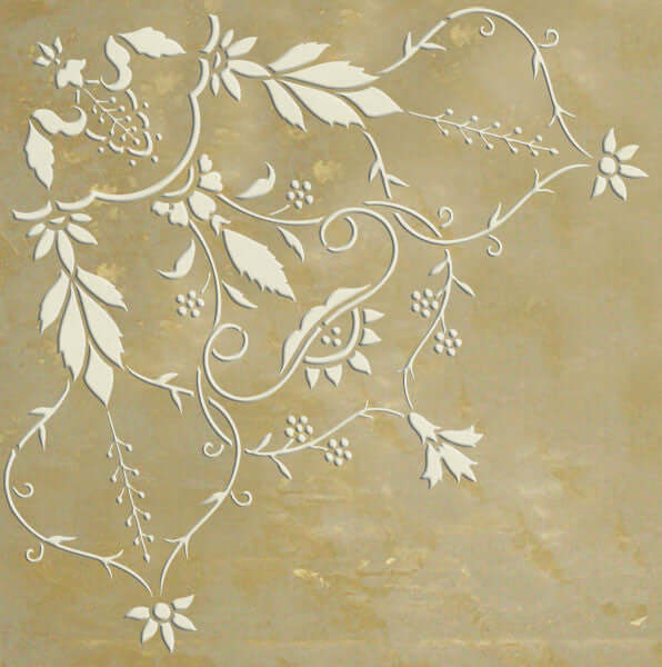 Corner Embossing Stencil |Winterthur Philadelphia Collection