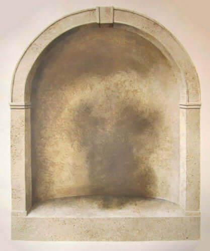Arched Window or Niche Wall Stencil | Jeff Raum