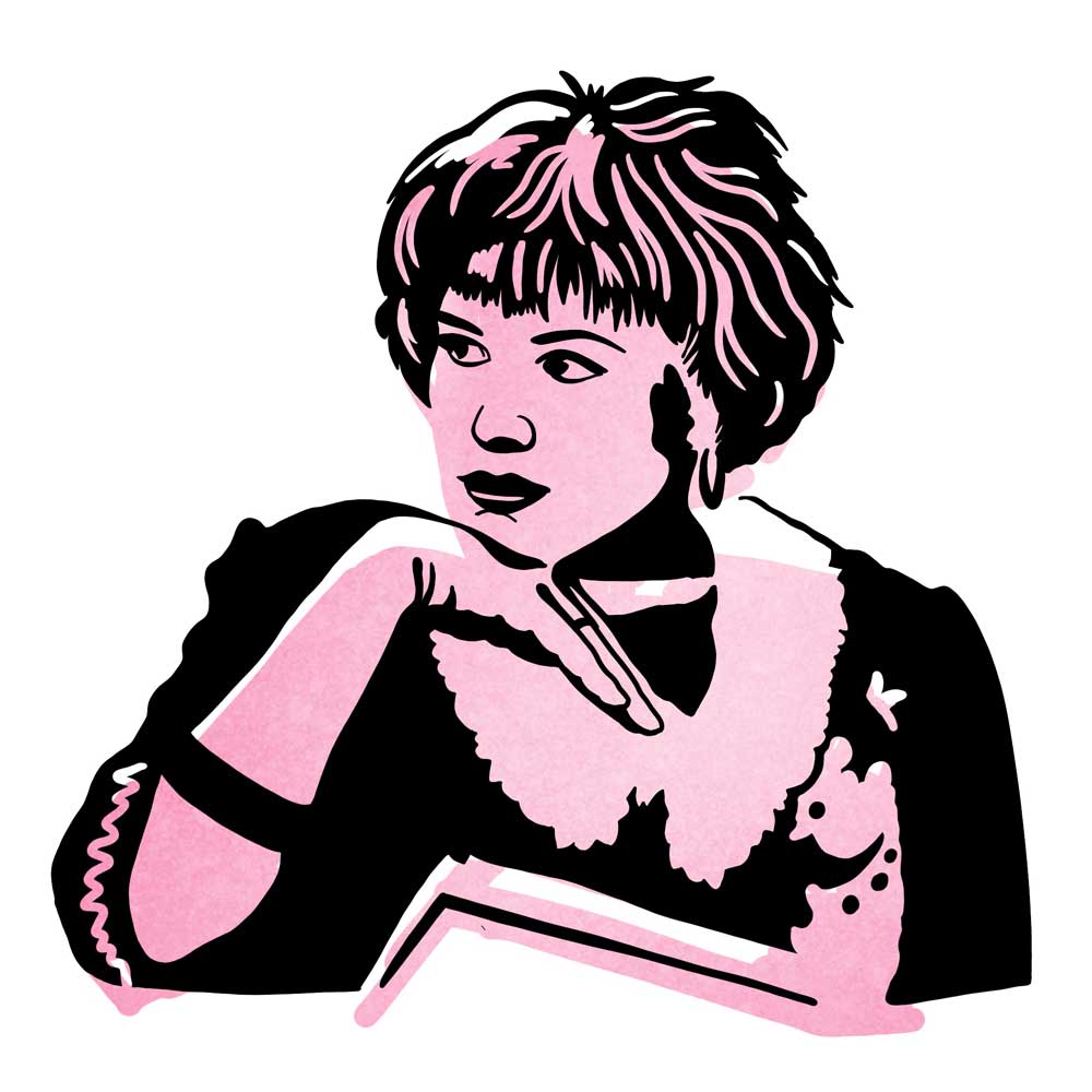 Molly Icons Collection Stencil by Bill Burns