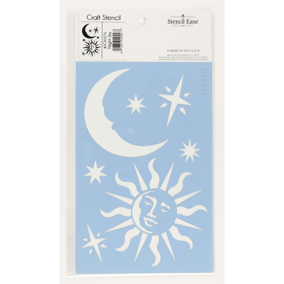 Night Sky Craft Stencil