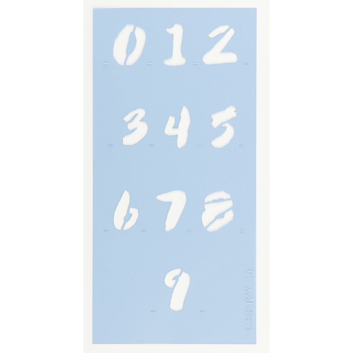Dahling Letter & Number Stencil Set