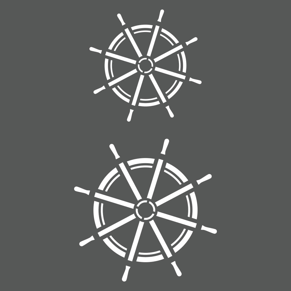 Ship Wheels Small-Format Stencils