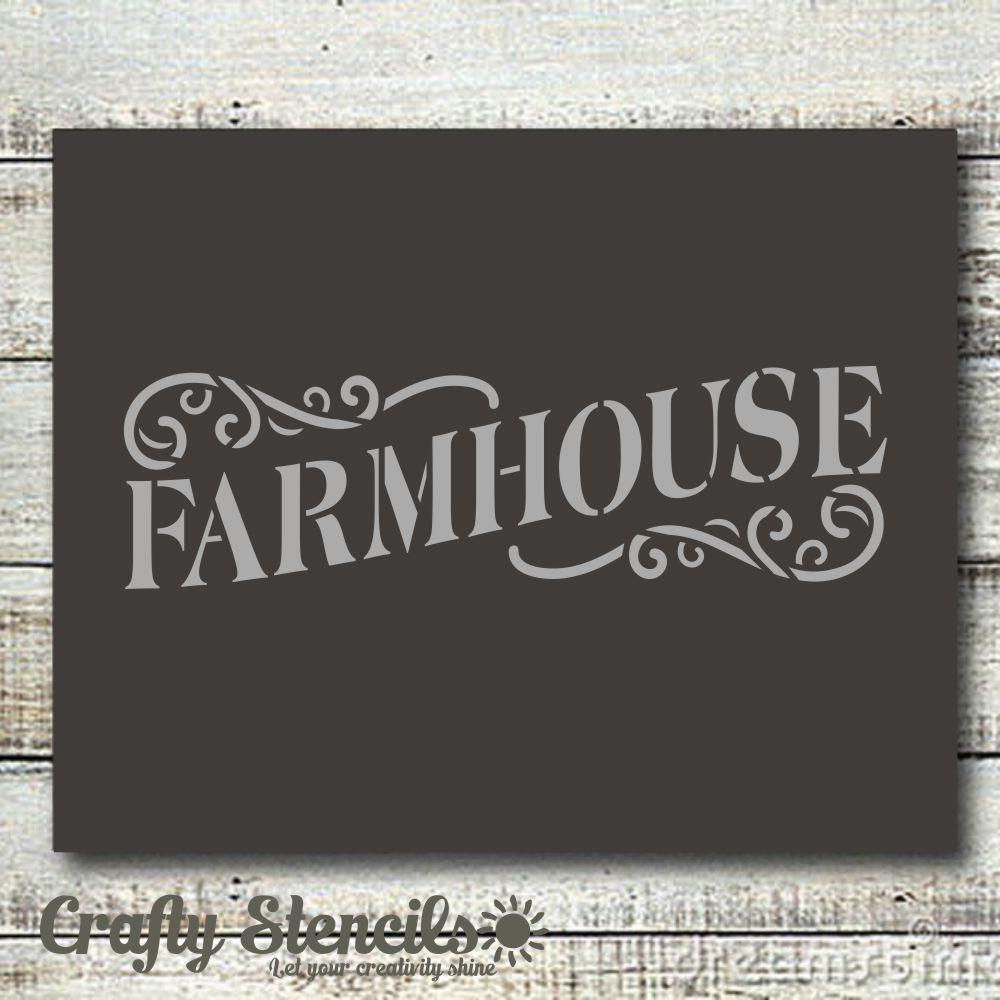 Farmhouse Style Stencils Printable