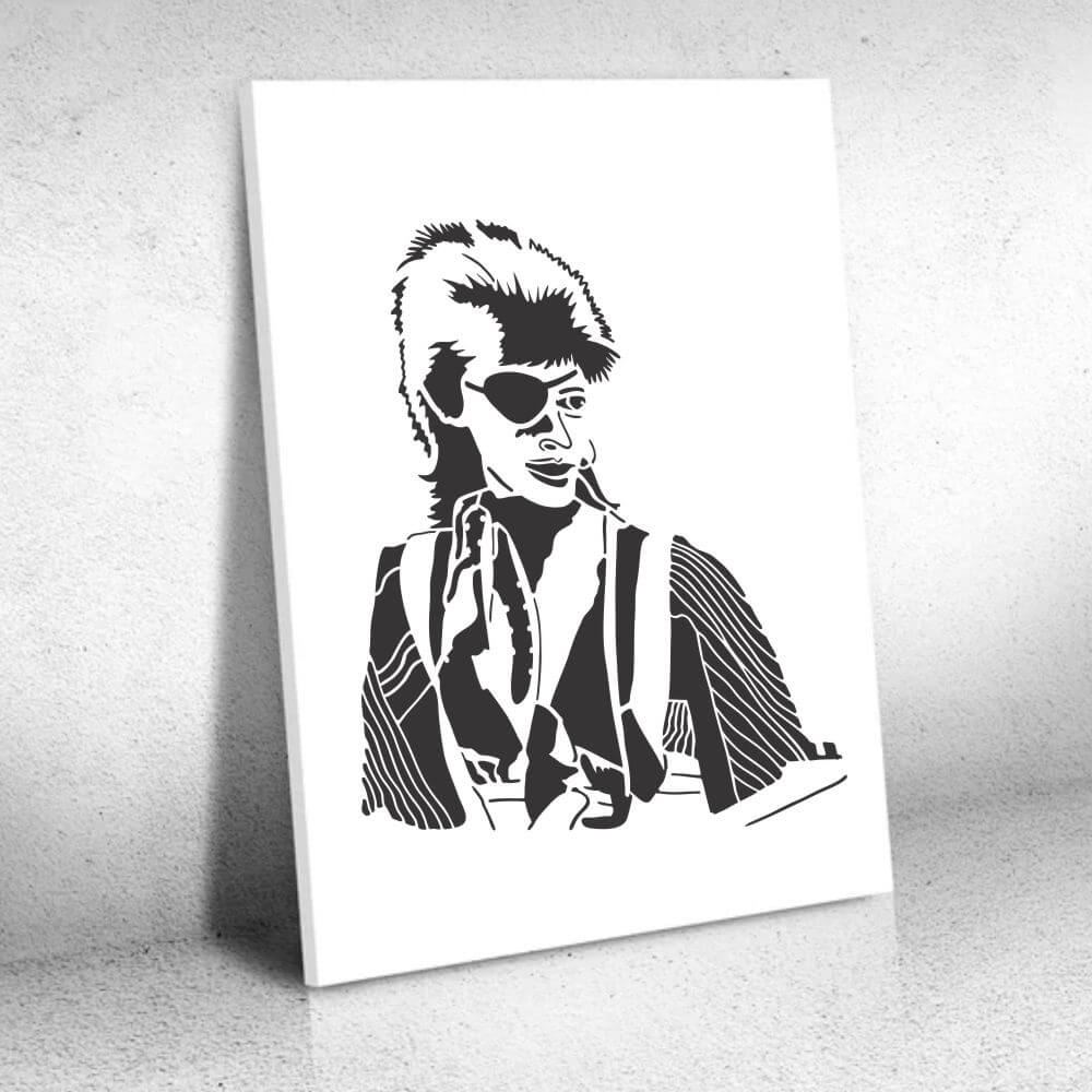 David Icons Collection Stencil by Bill Burns